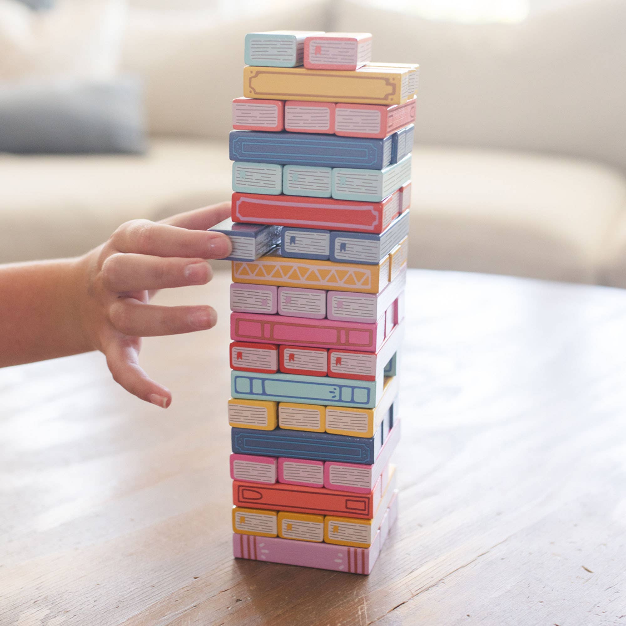 Bookish Tumbling Book Stack – Land of Lovely